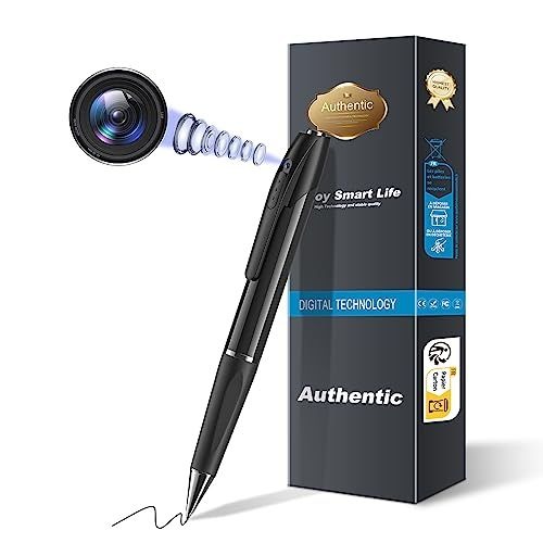 Buy 1080P Spy Hidden Camera Pen – No Wi-Fi Needed – Indoor Portable ...