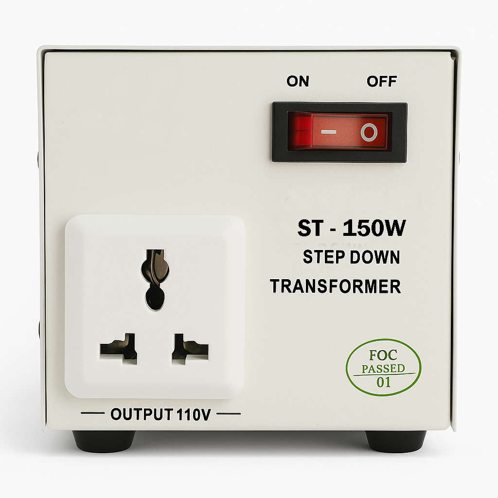 Buy Drom Power 150W Step-Down Transformer (ST-150W) – 220V to 110V ...