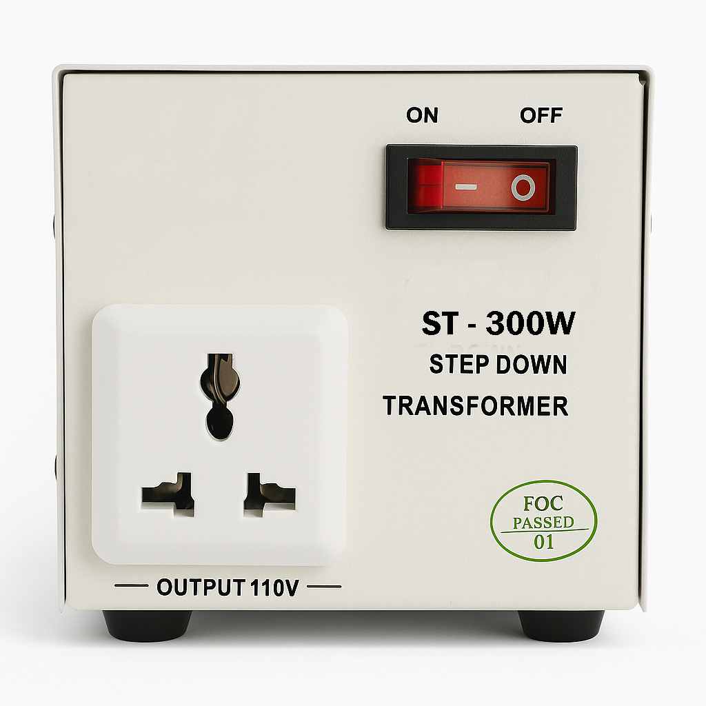 Buy Drom Power 300W Step-Down Transformer (ST-300W) – 220V to 110V ...