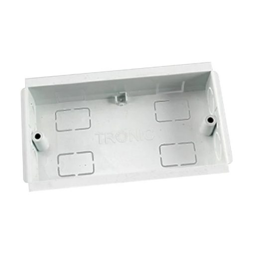 Buy Compartment PVC Trunking Twin Box 100mm x 50mm - from Fedi Office ...