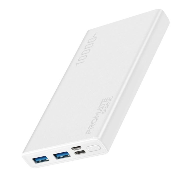 Buy Promate Compact Smart Charging Power Bank with Dual USB Output ...
