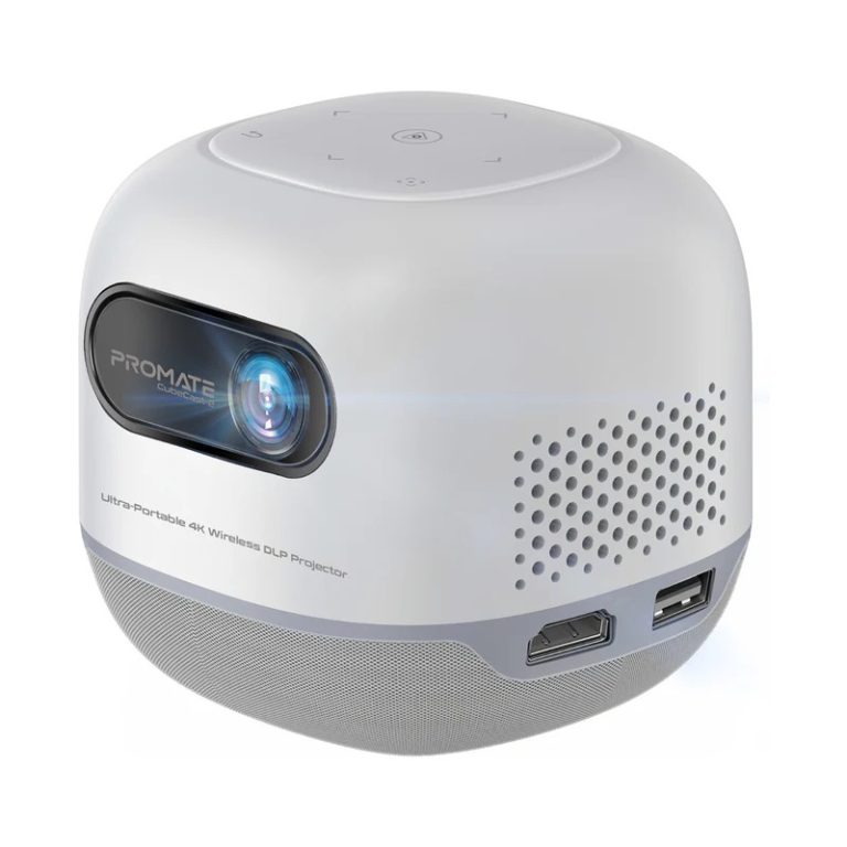 Buy Promate Ultra-Portable 4K Wireless DLP Projector with Touch ...