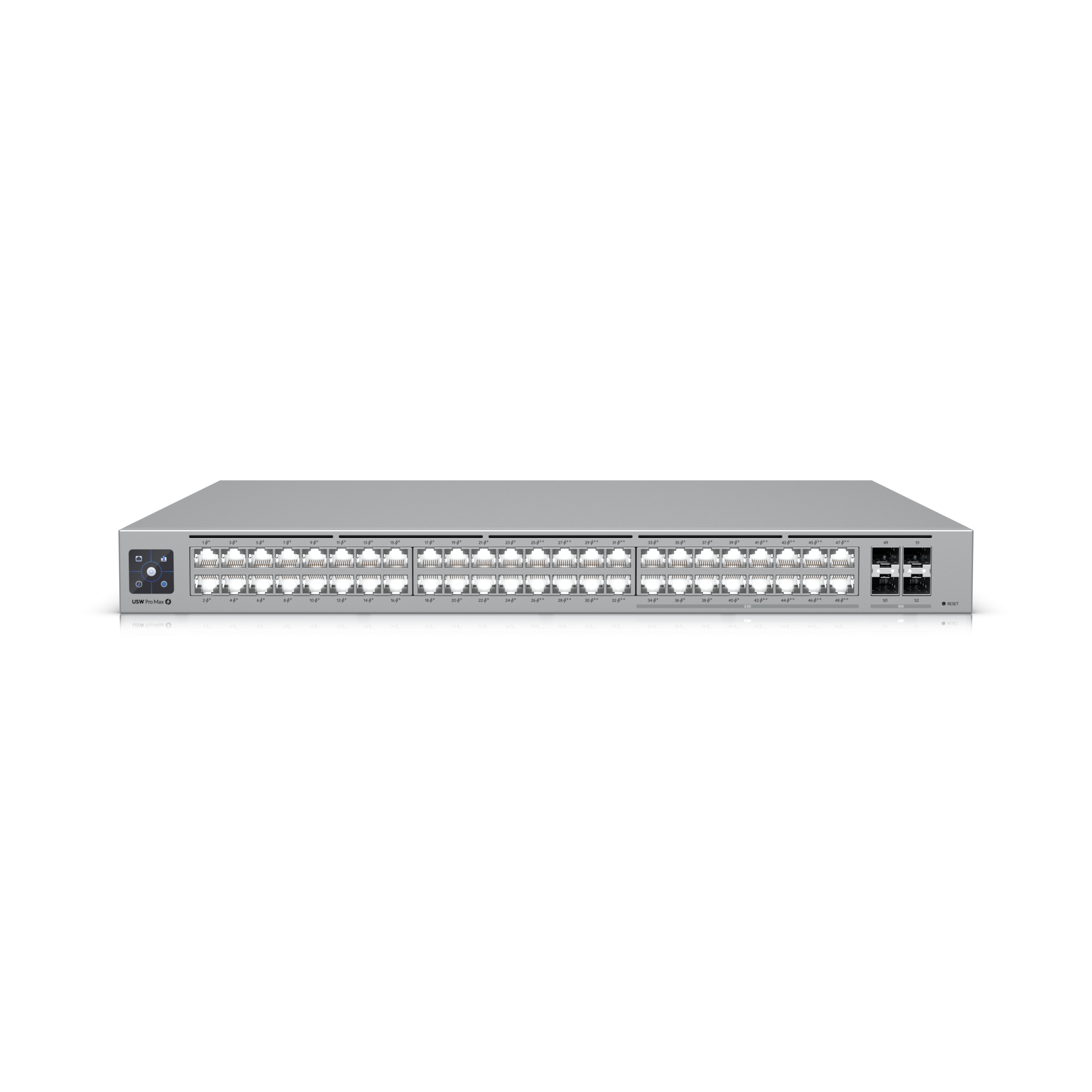 Buy Ubiquiti USW-Pro-Max-48-PoE UniFi 48-Port Multi-Gigabit PoE++ Layer ...